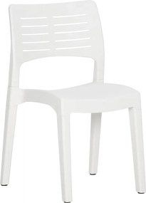 Zahradní židle 2 ks bílé polypropylen 317729