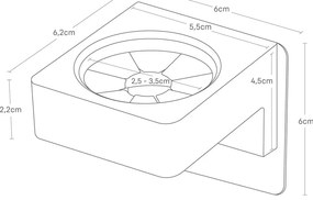 Černý plastový multifunkční držák Film Hook – YAMAZAKI