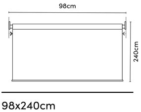 Platinum Roleta coolfit 100 cm Barva: Camel písková, Rozměr: 0,98x2,4m