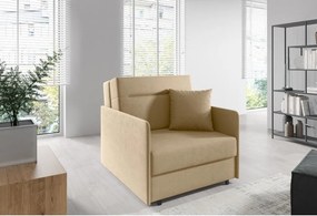 Eka Pohovka AMERYKANKA 172, 90 cm Barva látky: Černá (Kronos 07)