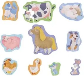 Hape Puzzle - Přátele farmy / od 1 let