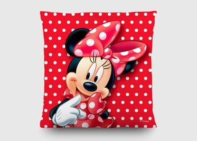 Dekorativní polštářek Minnie Mouse, Disney | 40 x 40 cm | DCND 3126