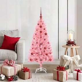Vánoční stromeček Růžová 120 cm PVC 3396407