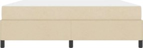 Postel s boxspringem Krémová 180 x 200 cm textil 3398883