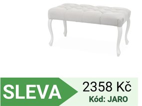 Čalouněná lavice Ludvík Chesterfield 45x90