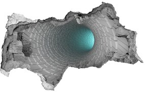 Wallmuralia Díra 3D fototapeta nálepka Tunel 3D 95x73 cm