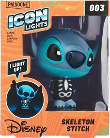 Lampička Paladone Icon Light Lilo & Stitch - Skeleton Stitch Vícebarevná