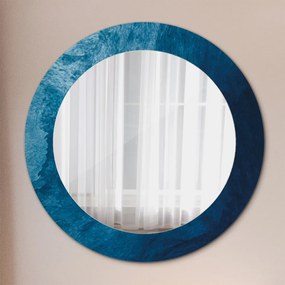 Kulaté dekorativní zrcadlo na zeď Abstraktní umění fi 60 cm