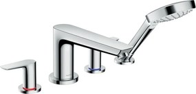 Hansgrohe Talis E, baterie na okraj vany, 4-otvorová instalace, chromová, 71748000