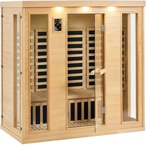 Far Infrared Wooden Sauna Room Domácnost Sauna Spa pro 3 až 4 osoby 2580 W