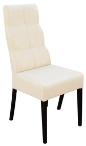 Židle JK63, Barva dřeva: bílá, Potah: ekokůže Soft 010