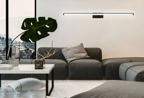 Rea - Toolight, LED koupelnové svítidlo nad zrcadlo 20W 100CM APP375-1W, černá, OSW-05005
