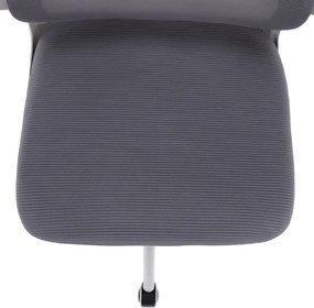 Ergonomická kancelářská židle IMPERIAL - šedá síťovina
