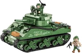 COBI 2550 Sherman M4A3E2 Jumbo WW II / 720 dílů / 2 figurky / od 7 let