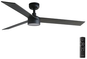 FARO Barcelona FARO 34298-1TW- LED Stmív. ventilátor RUDDER L LED/20W/230V 2700/4000/6500K + DO 34298-1TW