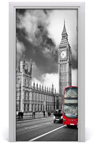 Fototapeta samolepící na dveře Big Ben Londýn 85x205 cm