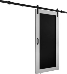Posuvné dveře LOFT ADIO 1 bílý + černý 90