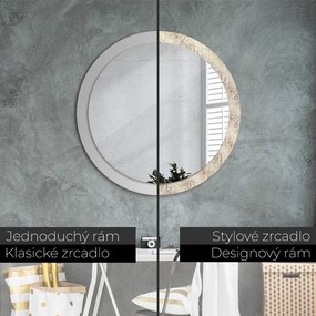 Kulaté dekorativní zrcadlo Art deco composition fi 90 cm