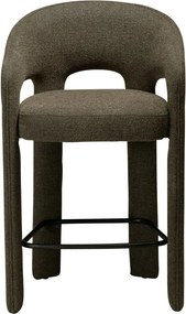 Khaki barová židle (výška sedáku 67 cm) Splendor – DAN-FORM Denmark