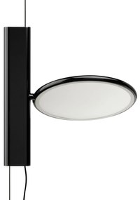 Flos F4640030 OK, černé svítidlo mezi podlahu a strop se stmívačem, 18W LED 2700K, max. 400cm