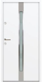 FM turen ATU68 M05 Orientace dveří: Levé, otevírání dovnitř, Dekor: Bílá, Standardní rozměr dveří včetně rámu: 100 cm x 200 cm - vnější rozměr rámu