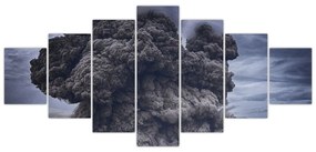 Obraz - Sopečná erupce (210x100 cm)