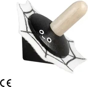 Detoa Dřevěná káča s plstí Pavouk / od 3 let