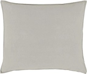 Povlak na polštář Guy 40 x 80 cm světlý šedý