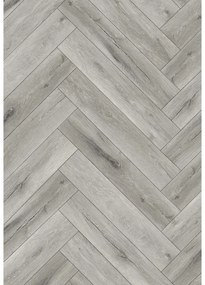 Mexen Boone vinylové panely rybí kost 635 x 127 mm SPC 6,5 mm podložka 1,5 mm, 4 V-fuga, Dub - F1192-0635-127-505-4V1-01