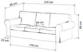 Potah na pohovku IKEA Ektorp 3-místná rozkládací, NOVÝ MODEL 2013