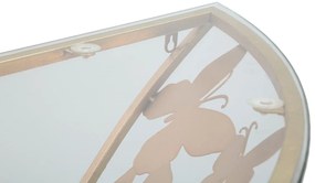 Designová konzole Jahmisey 120 cm zlatá