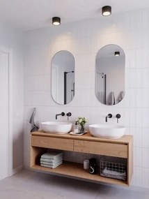 Stropní LED svítidlo NORDLUX Landon 8 černé IP44 6,5W 2700K 2110660103