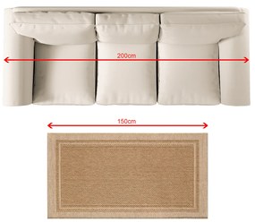Koberec Sienna camel 80x150 cm