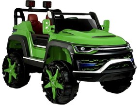 HračkyZaDobréKačky Elektrické autíčko Džíp Chrome zelené