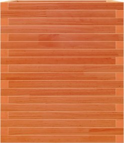 Zahradní truhlík voskově hnědý 60x60x68,5 cm masivní borovice 3282471