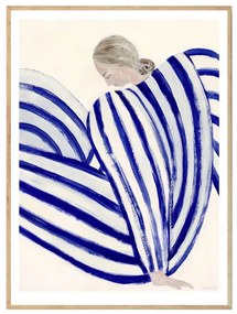 The Poster Club Plakát Blue Stripe At Concorde 50x70