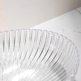 Rea Nicole, skleněné umyvadlo na desku 510x345x150 mm, čirá, REA-U4701