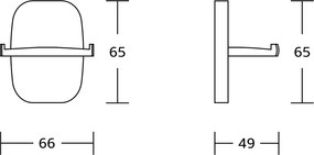 Aqualine, RUMBA dvojháček, chrom, RB123