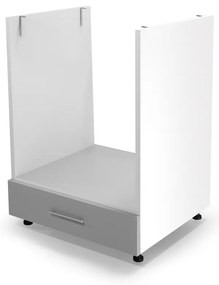Dolní skříňka Vento DP-60/82, bílá / šedá
