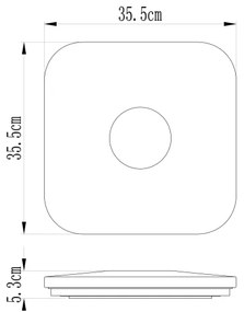 Globo 41332 - LED stmívatelné svítidlo FELION LED/24W/230V