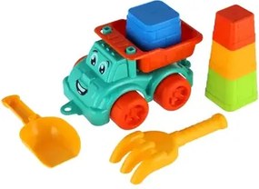 TEDDIES Sada na písek s autem 6 ks / Sada na písek / Plast / 12m+