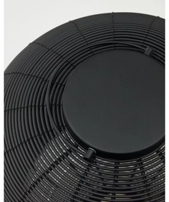 Černá LED stmívatelná stolní lampa (výška 55 cm) Saranella – Kave Home