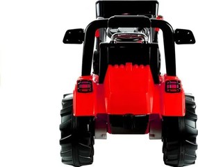 LEAN CARS Elektrický traktor na baterie ZP1005 pro děti červený