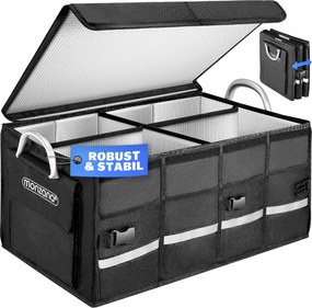 Monzana Zateplená kufrová taška MONZANA® 60×35×30 cm – černá