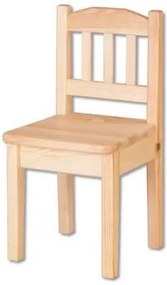 MAXMAX Dětská dřevěná jídelní židlička z masivu borovice