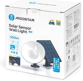 Aigostar - LED Solární svítidlo se senzorem LED/3,2V 3000K/4000K/6500K IP65 + DO