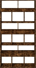 Dělicí stěna kouřový dub 100 x 33 x 187,5 cm kompozitní dřevo 3309541