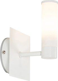 Moderní nástěnná lampa do koupelny bílá IP44 - Bath
