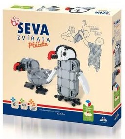 SEVA Stavebnice Zvířata ptáčata plast 347 dílků