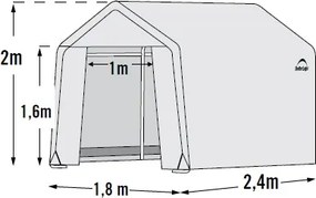 LANIT PLAST, s.r.o. fóliovník 1,8x2,4 m - 25 mm - 70600EU LG1552